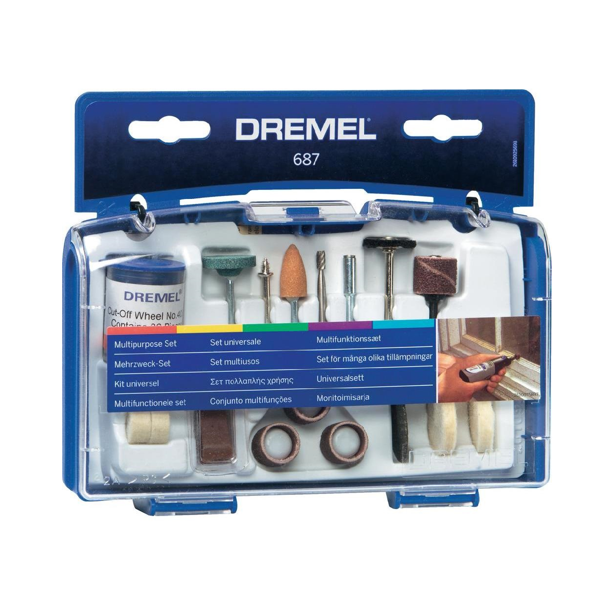 Dremel Multi Purpose Accessory Set 687 52PC Set Dremel Multi Purpose Accessory Set 687 52PC Set